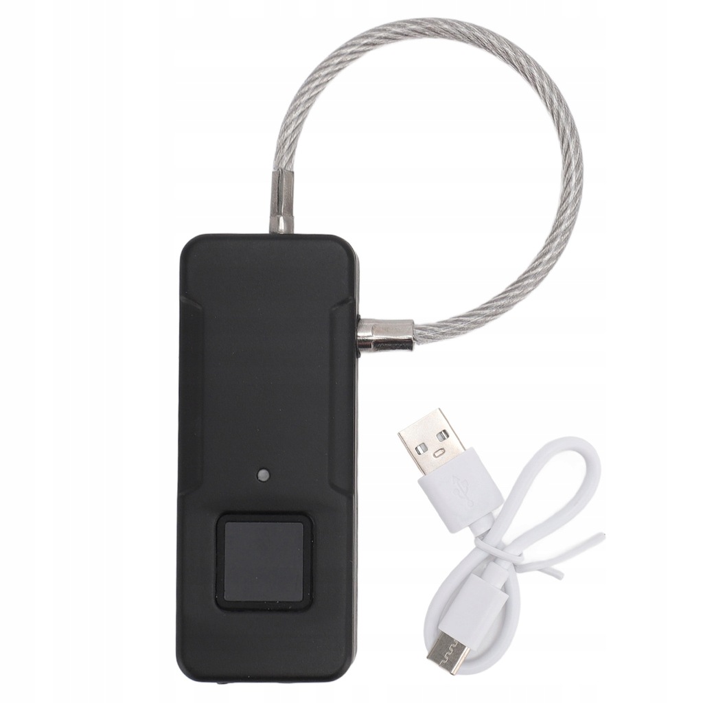 Kłódka na odcisk palca Inteligentne ładowanie USB Kłódka biometryczna ...