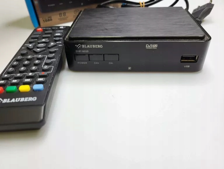 DEKODER BLAUBERG DVBT-B020 TUNER DVB-T2 - 13056510649 - oficjalne ...