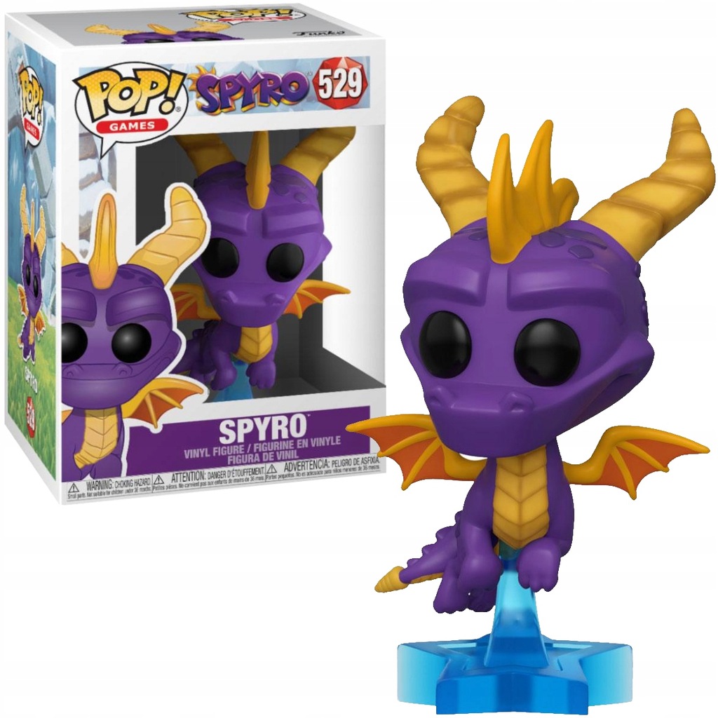 Figurka Funko Pop! SPYRO THE DRAGON NOWA ORYGINAŁ - 11332299702 ...