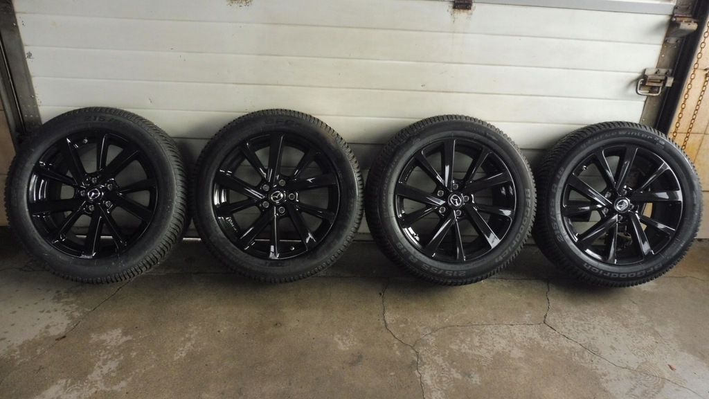 ALUFELGI Z OPONAMI MAZDA 215/55R18 - 13175485417 - oficjalne archiwum ...