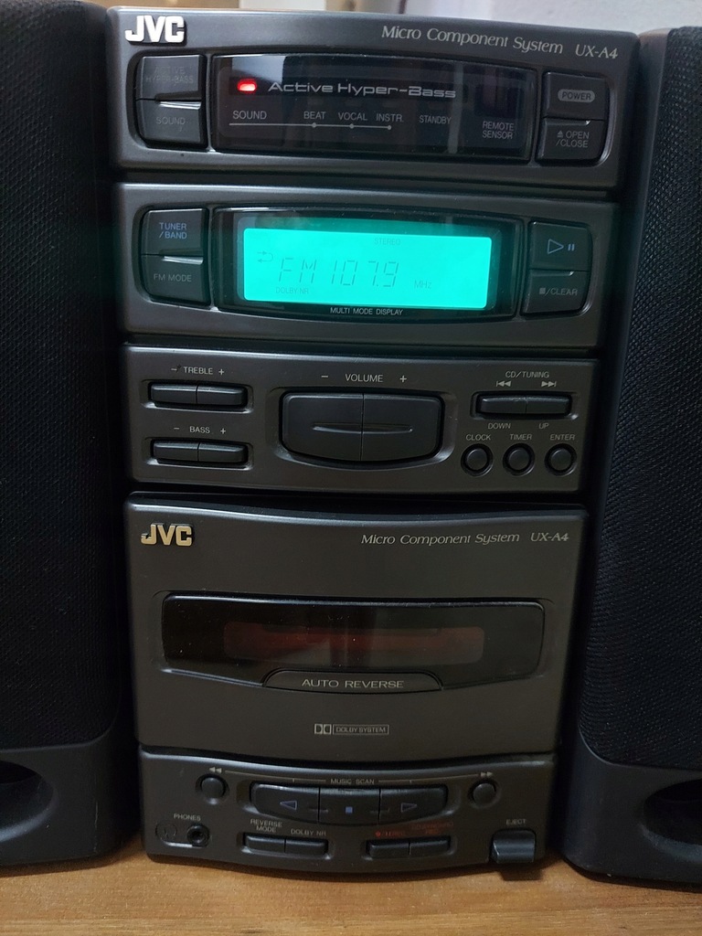 Wieża JVC UX-A4 MICRO COMPONENT SYSTEM - 12314232343 - oficjalne ...