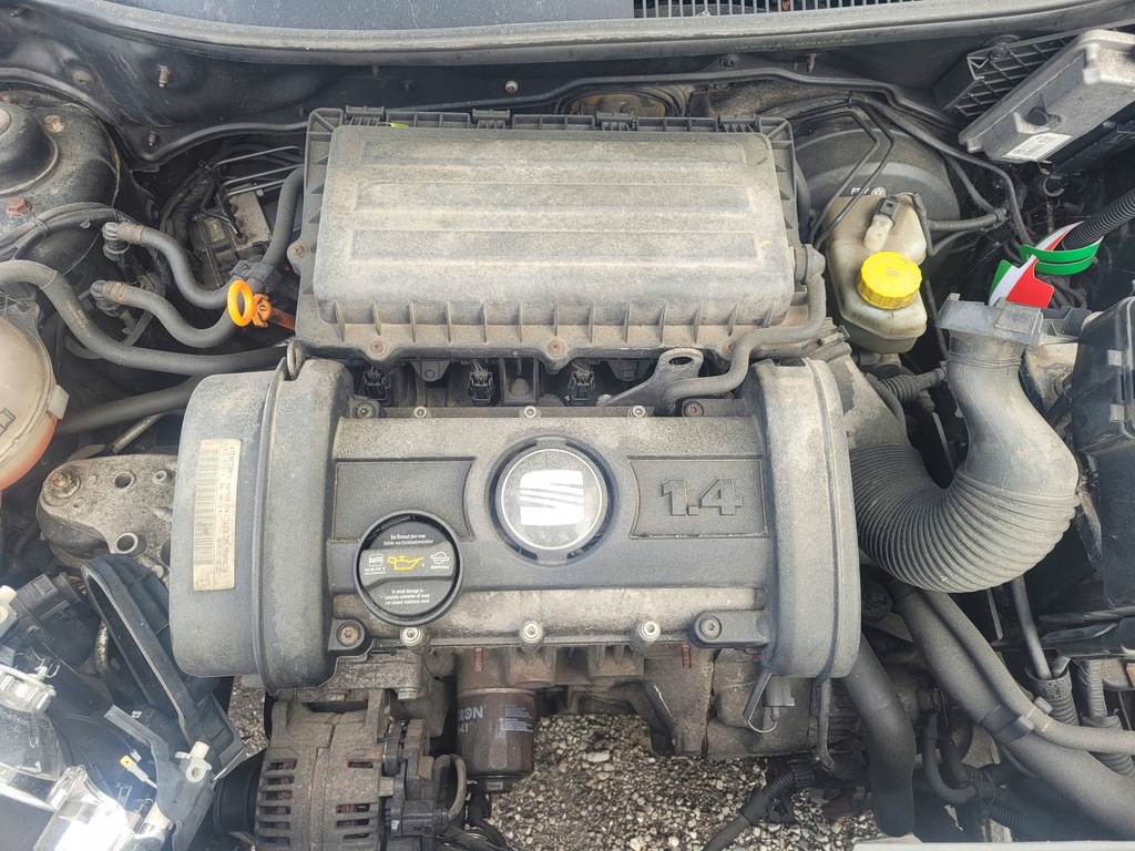 Seat Ibiza 6l Silnik 1.4 16v BXW - 12405157672 - oficjalne archiwum Allegro
