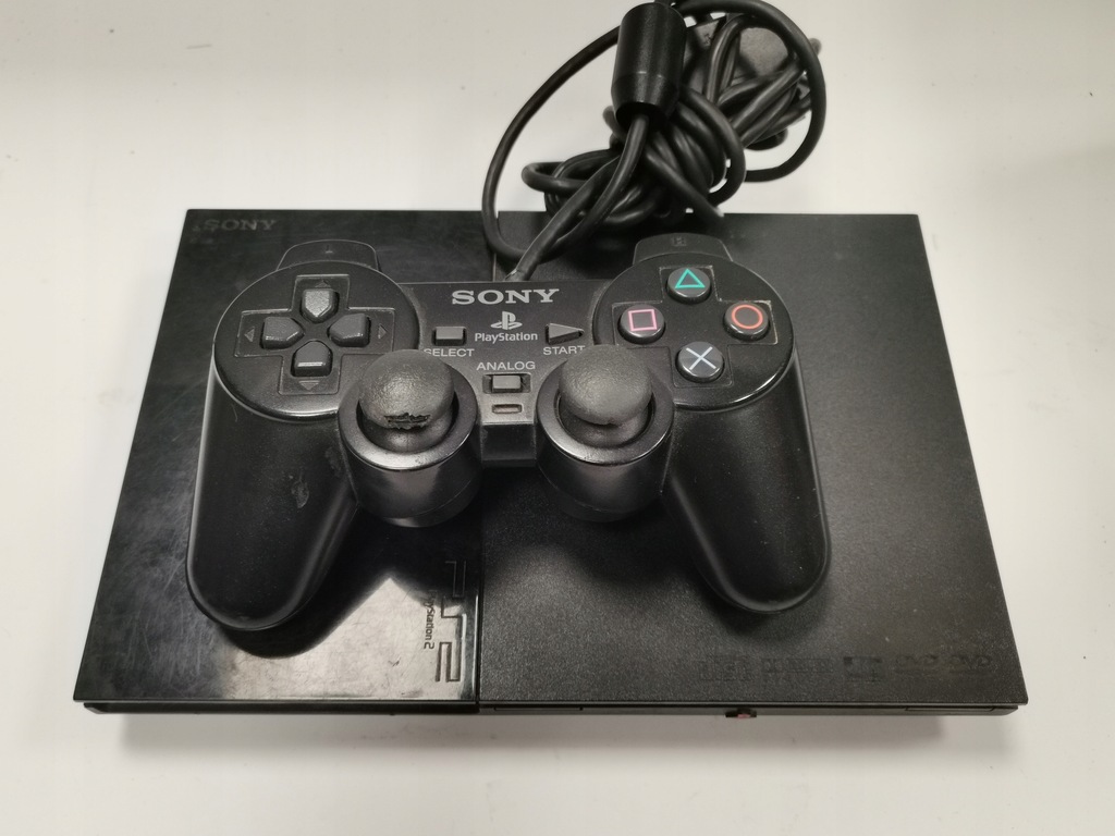 Konsola PS2 Slim SCPH-90004 + Pad - 11699868778 - oficjalne archiwum ...