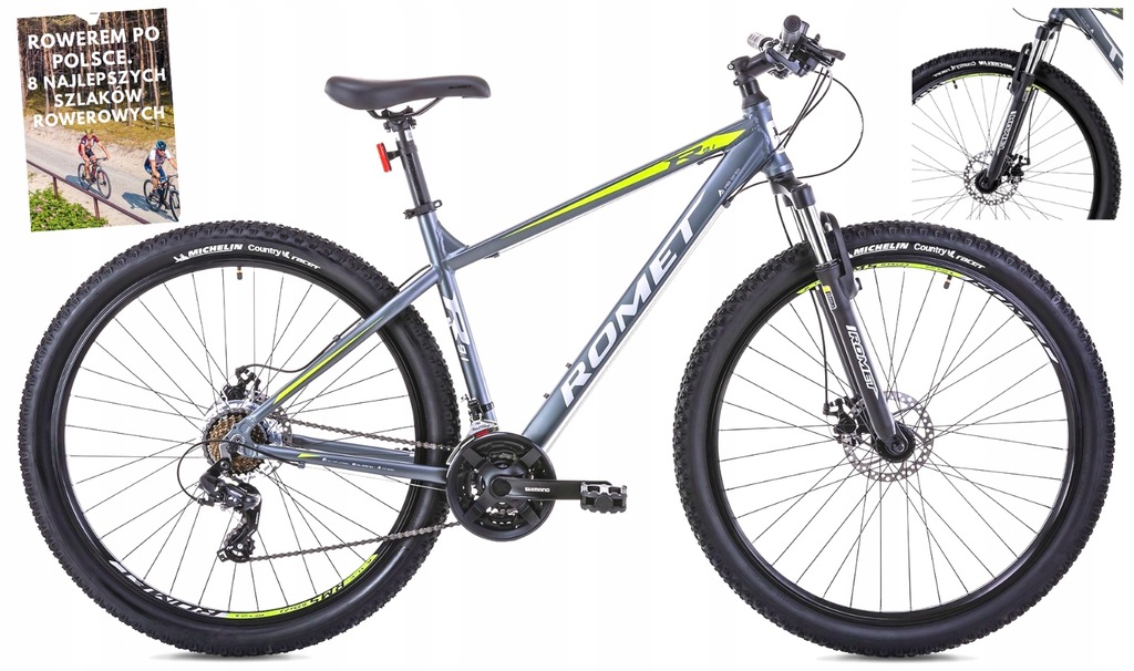 OKAZJA! ROWER GÓRSKI ROMET MĘSKI 29 POLSKI PREMIUM - 13301420729 ...
