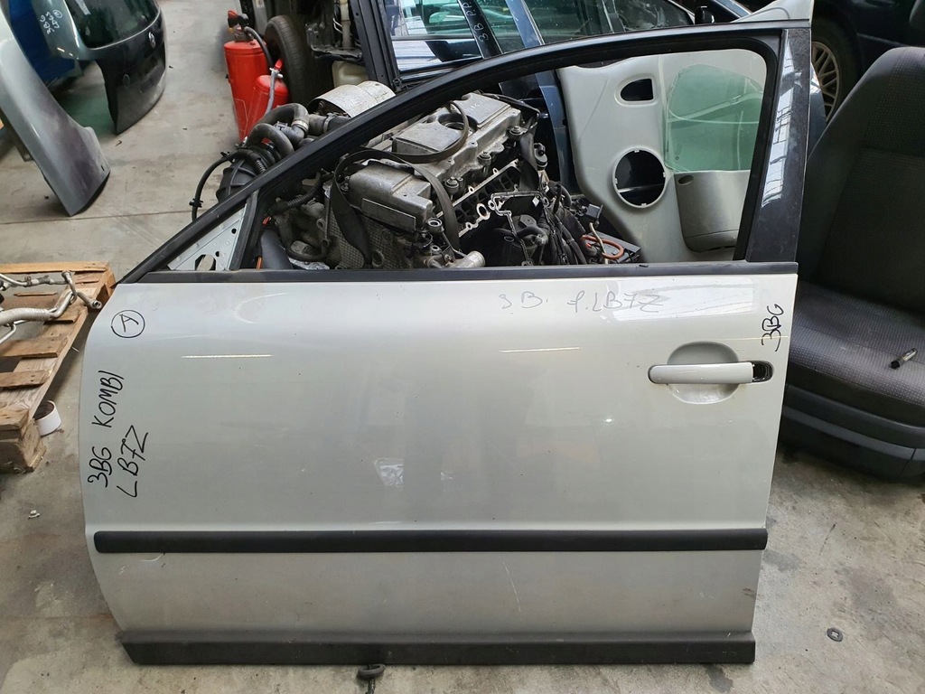 Drzwi lewe przód passat b5 przedlift kombi LB7Z - 10147592590 ...