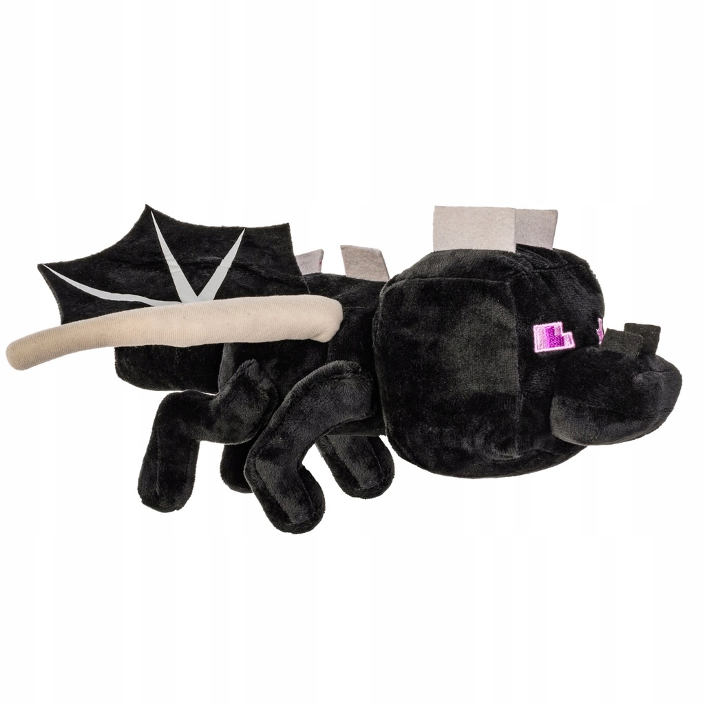 CZARNY SMOK KRESU MINECRAFT MOVIE PRZYTULANKA MASKOTKA MOJANG 30CM ...
