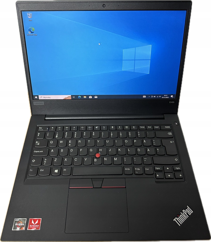 Laptop Lenovo ThinkPad E495 Ryzen 5 16GB 256GB NVMe Win10 - 14963172415 ...