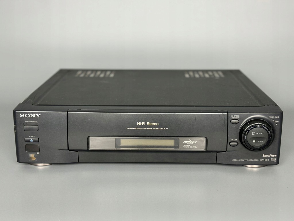 Magnetowid VHS Sony SLV-E80 Hi-Fi TOP - 15141552525 - oficjalne archiwum Allegro