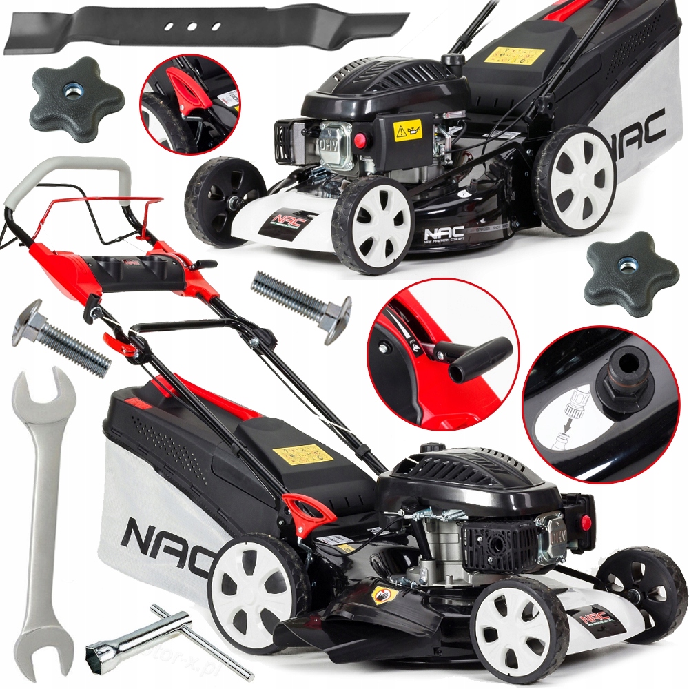 NAC KOSIARKA SPALINOWA LS51-173-HSD Z NAPĘDEM 5KM - 8152039837 - oficjalne archiwum Allegro