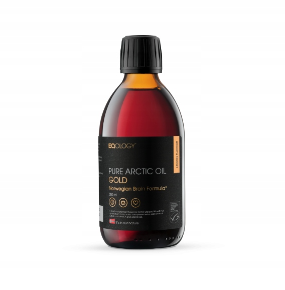 Olej Omega 3 - EQOLOGY Pure Arctic Oil Gold PREMIUM | smak cytrynowy ...