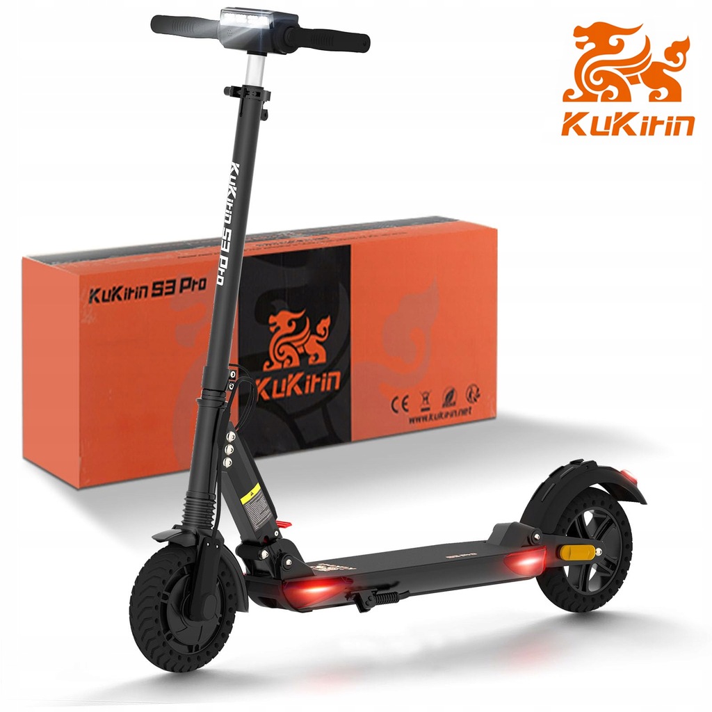 Kukirin Hulajnoga Elektryczna Kukirin S3 Pro 350W 30KM Dla Dorosłych - 15584647649 - oficjalne ...