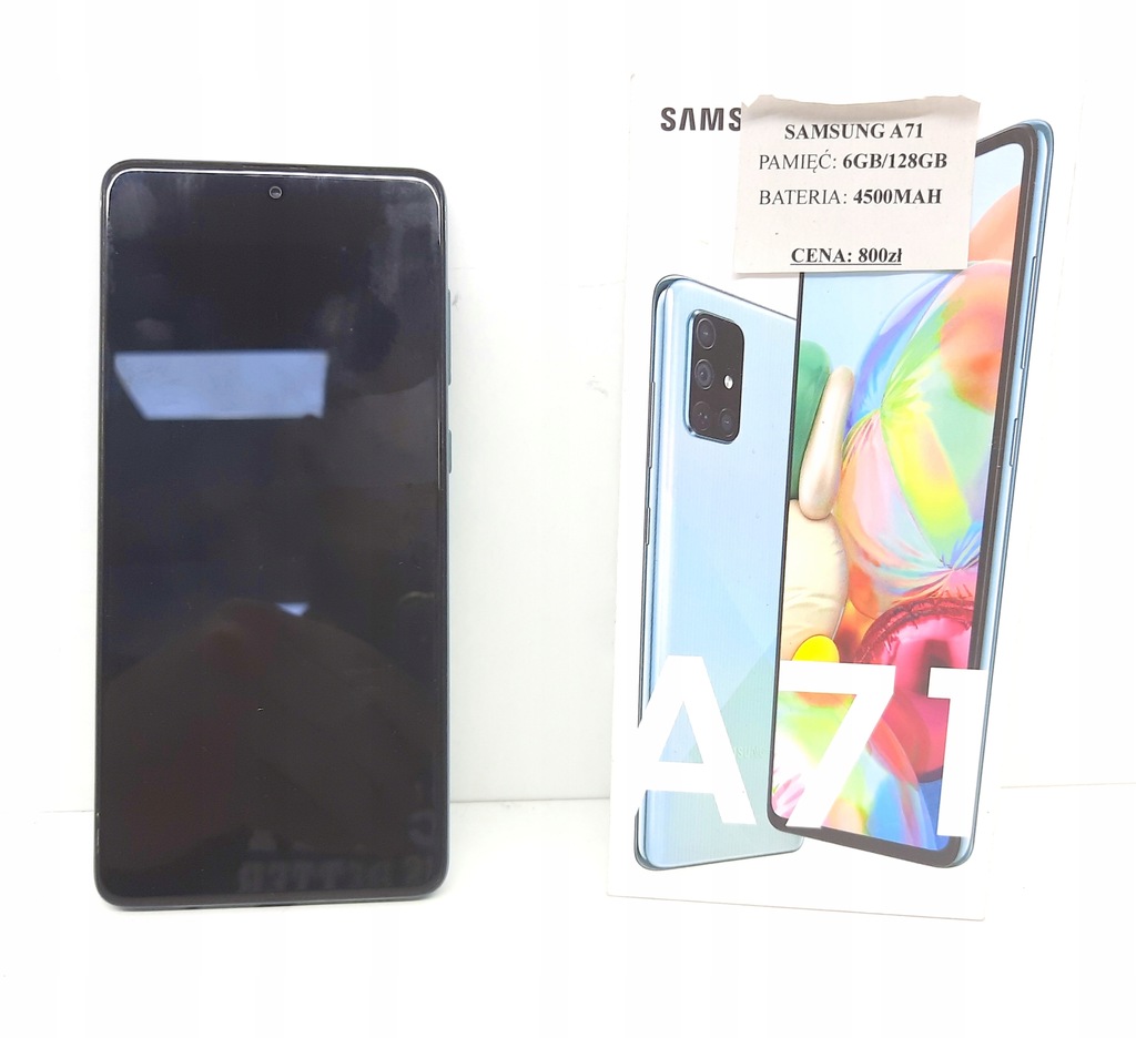 Smartfon Samsung Galaxy A71 6 GB / 128 GB czarny - 13508019100 ...