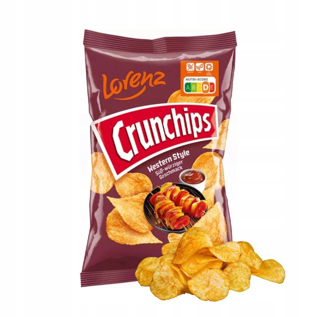 LORENZ CRUNCHIPS WESTERN STYLE 150 G chipsy DE - 13243714128 ...
