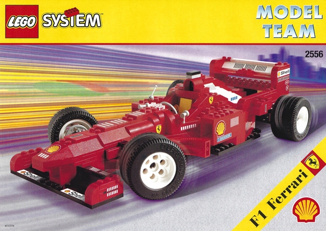 Lego Model Team 2556 Ferrari Formula 1 Racing Car - 12738553820 ...