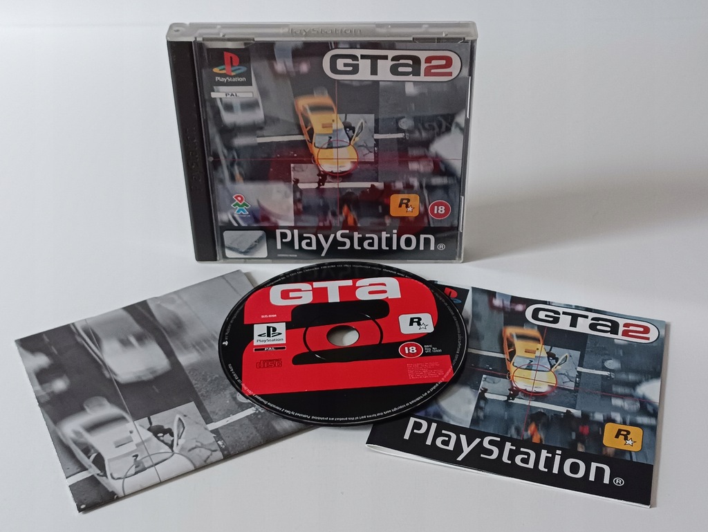 GRAND THEFT AUTO 2 GTA 2 + MAPA psx ps1 bcm od 1zł - 13487593361 ...