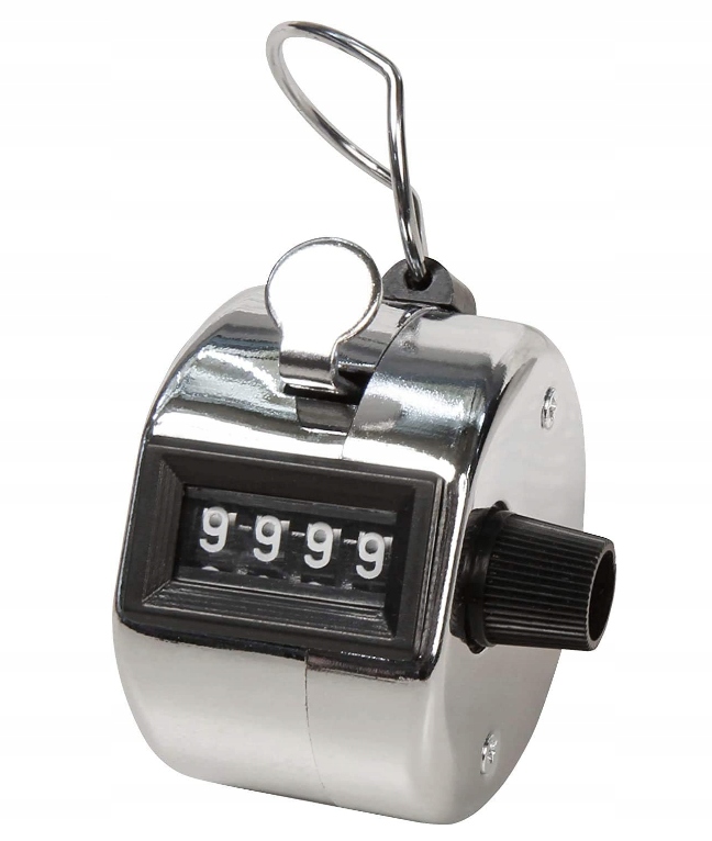 KLIKACZ KLIKER RĘCZNY LICZNIK MECHANICZNY PEDOMETR - 13977827132 - oficjalne archiwum Allegro