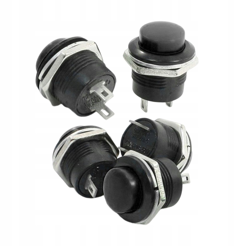 5x Momentary Push Button Switch Round Rocker - 12998160265 - oficjalne ...