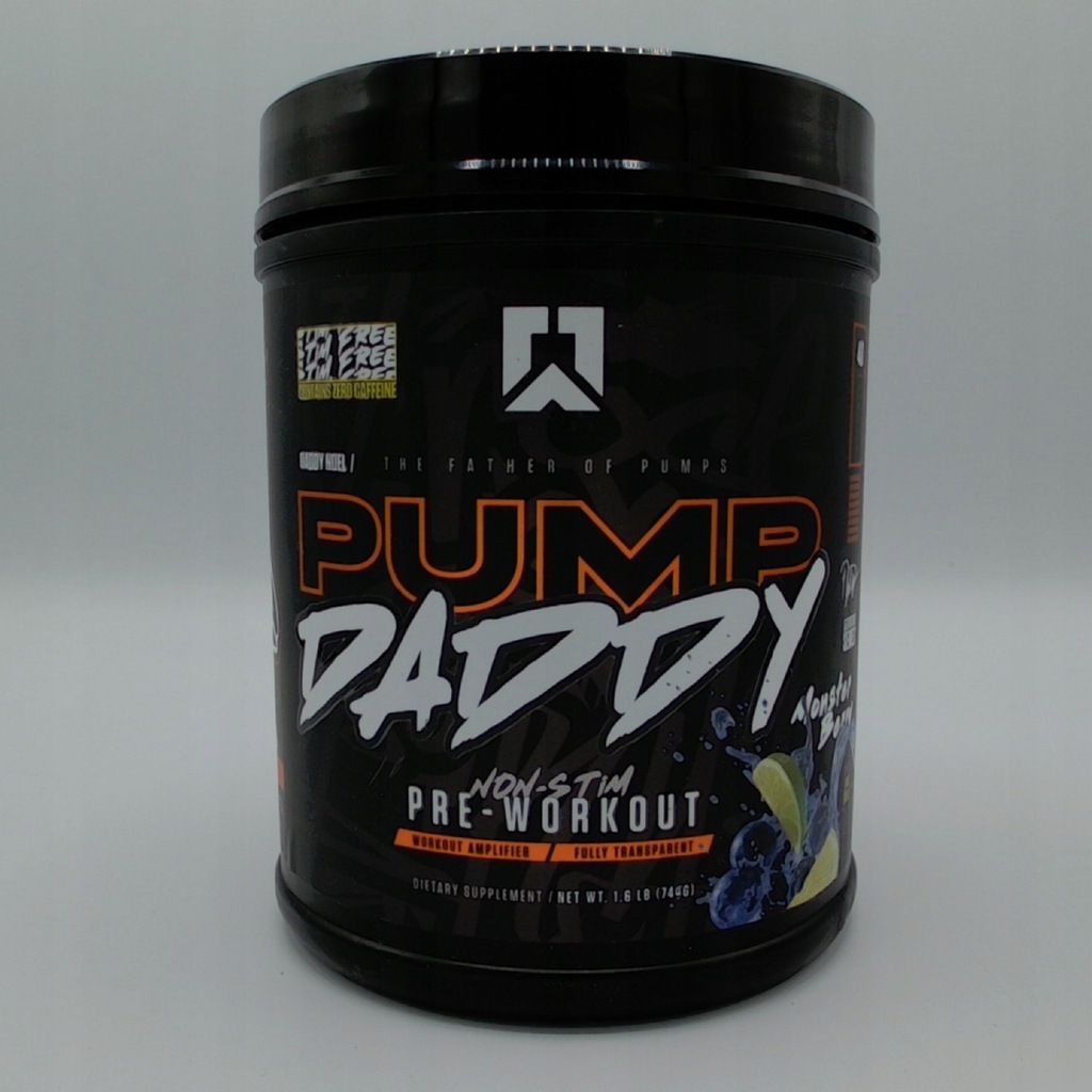 Pump Daddy Pre-Workout, Monster Berry - 744g - 14260874408 - oficjalne ...