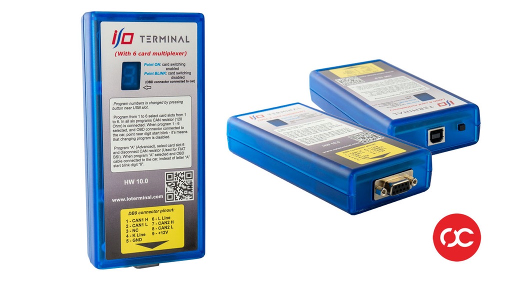 I/O TERMINAL ECU ZAPIS ODCZYT PROGRAMATOR OBDII - 8076877683 ...