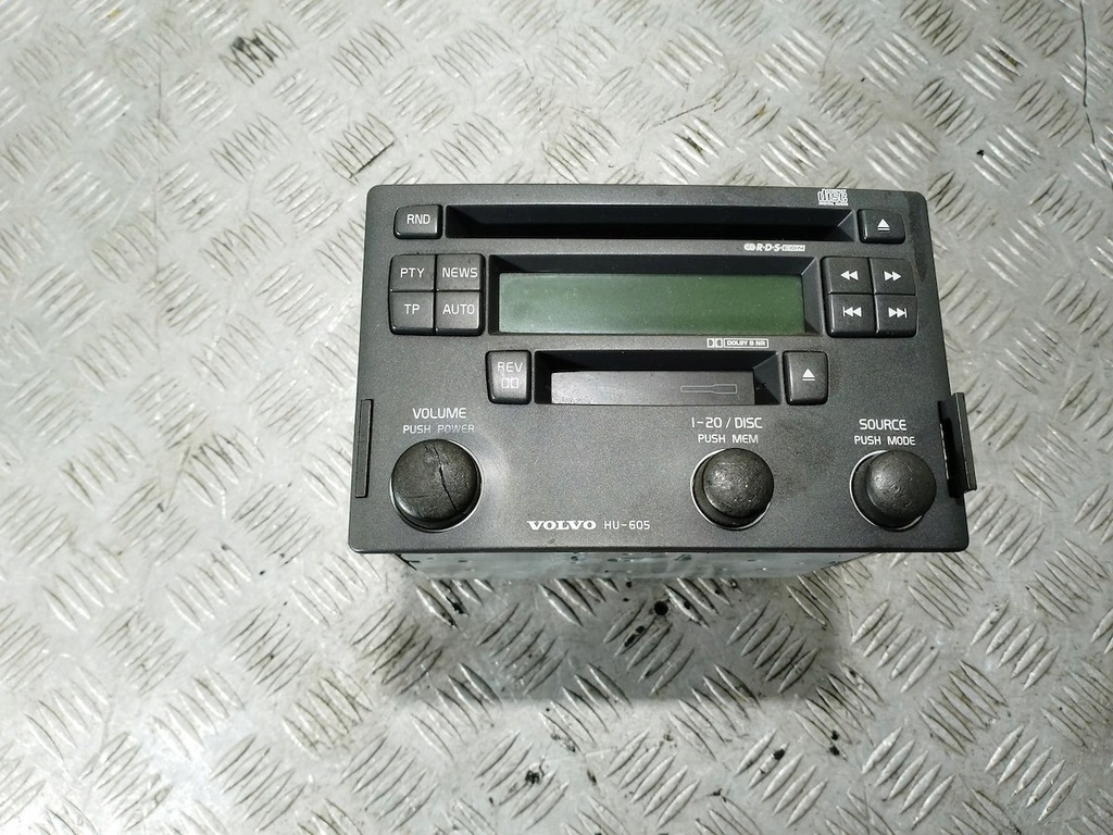 RADIO VOLVO V40 HU-605 - 13313213434 - oficjalne archiwum Allegro