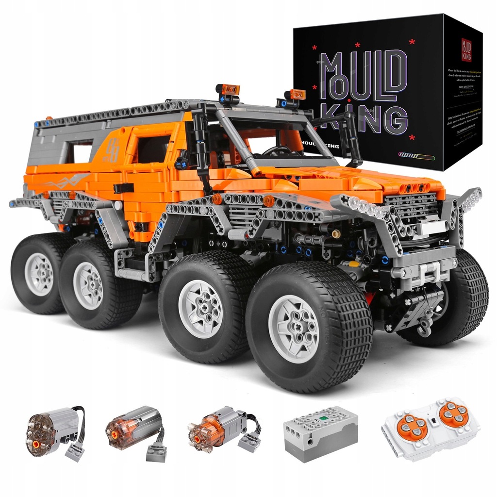 Mould king Technic MOC 8x8 Syberia Off-road Build - 12770355987 ...