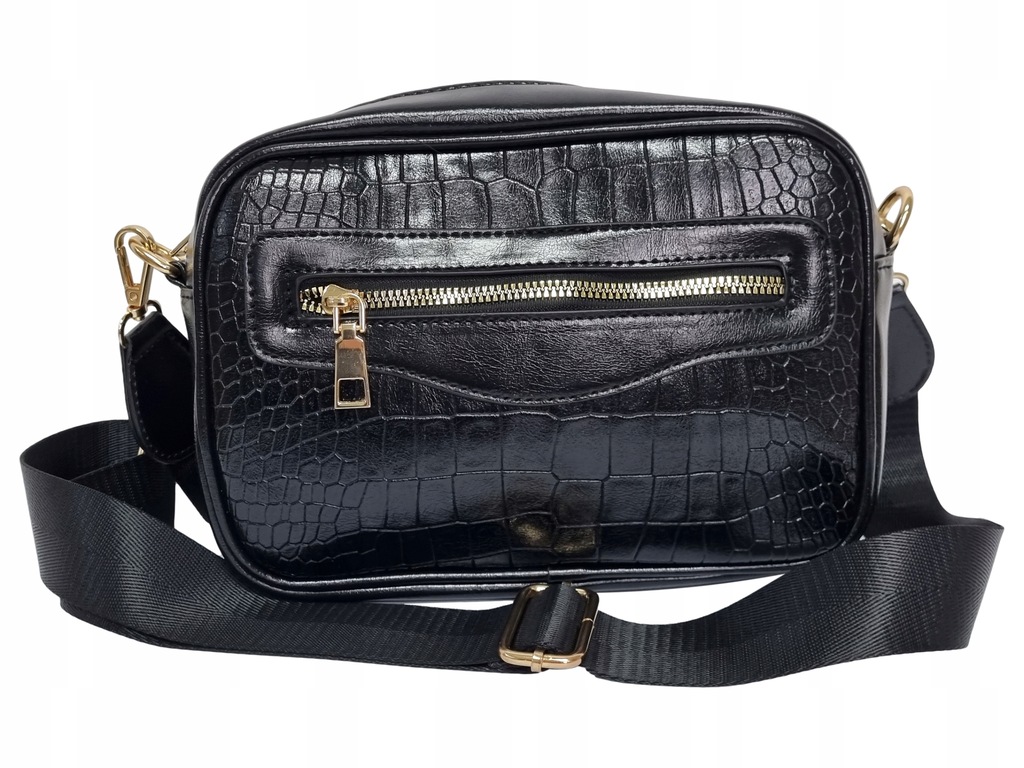 BLACK CZARNA SKÓRZANA TOREBKA Uniwersalny - 12632177562 - oficjalne ...