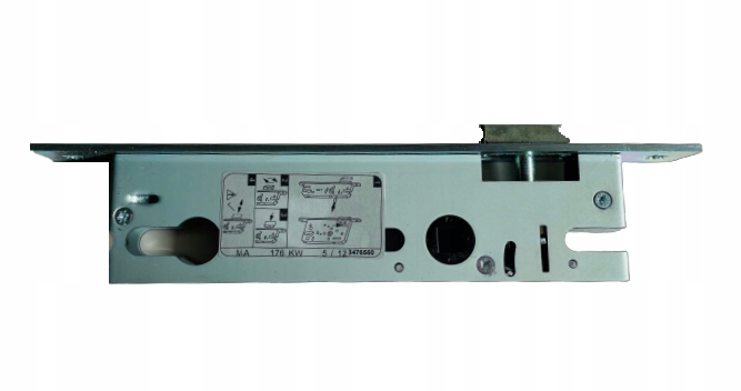 Zamek KFV 49 PZW 92/35/24 do drzwi ALU wkładka - 11907650412 ...