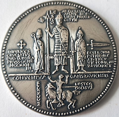 MEDAL - LESZEK BIAŁY - SERIA KRÓLEWSKA - PTAiN - NR. 3A -1985 ...