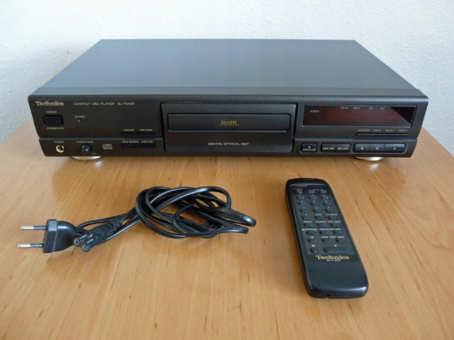 SL-PG490 Technics Compact Disc Player - 12750330195 - oficjalne archiwum Allegro