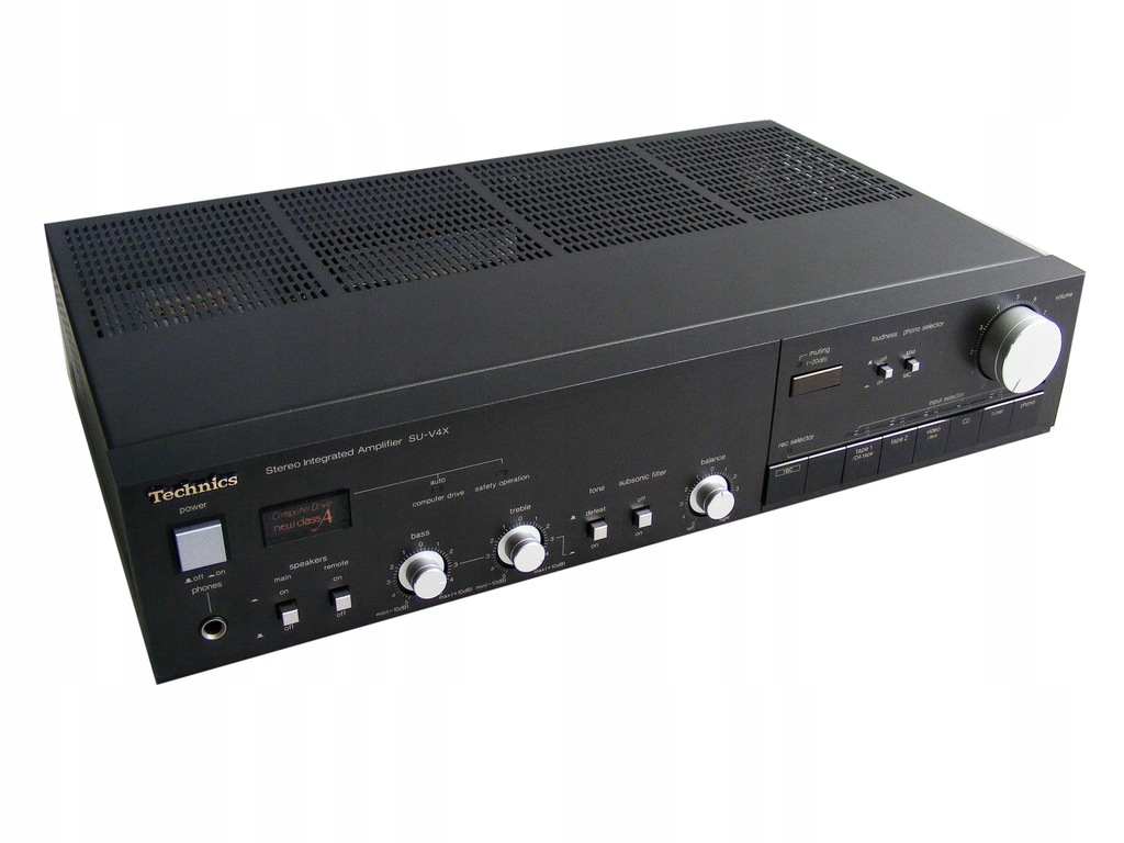 TECHNICS SU-V4X /CLASS A / HI END /1984r. - 12749504463 - oficjalne ...