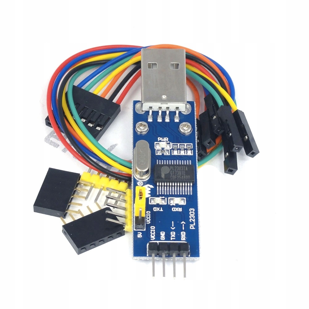 Przejściówka USB UART RS232 PL2303HX AVR 3.3V/5V - 8138114686 - oficjalne archiwum Allegro
