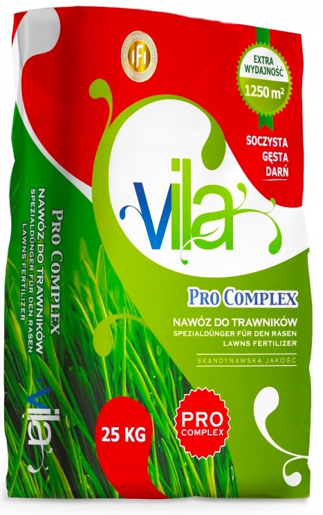 NAWÓZ DO TRAWY VILA PRO-COMPLEX PROCOMPLEX 25kg - 12022926711 ...