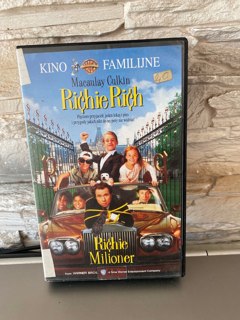 Richie Rich VHS M. Culkin - 13595665864 - oficjalne archiwum Allegro