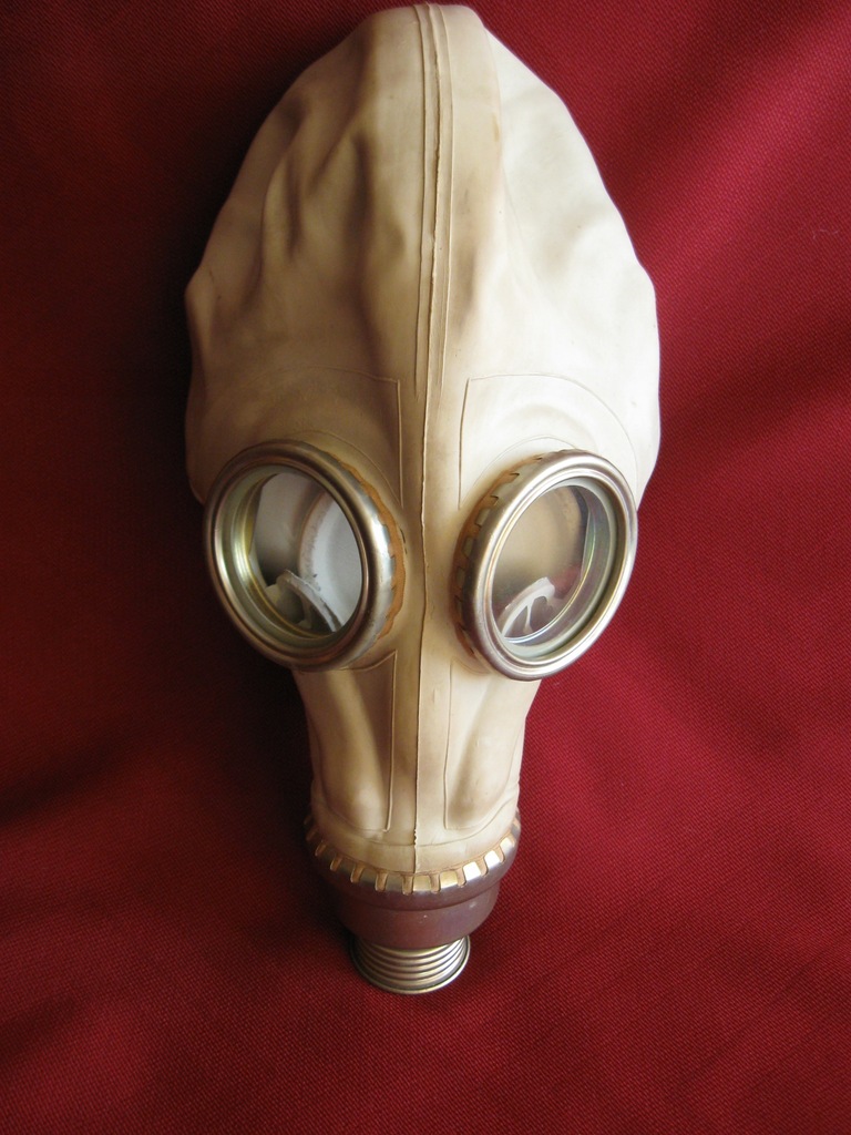 GP-5 - MASKA PRZECIWGAZOWA ZSRR CZĘŚĆ TWARZOWA - 13137765597 - oficjalne archiwum Allegro