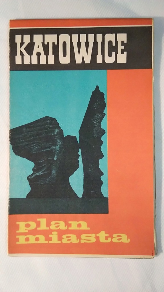 KATOWICE plan miasta mapa 1985 r. (2) - 14725856168 - oficjalne archiwum Allegro