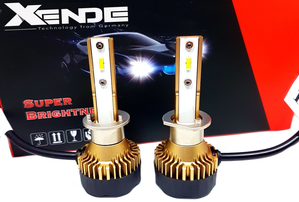 LED H1 LG chip 24000LM CANBUS HOMOLOGACJA Xende DE - 11238685064 - oficjalne archiwum Allegro