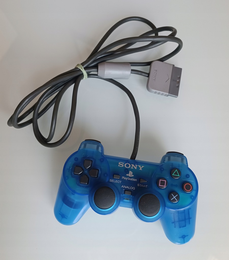 ORYGINALNY NIEBIESKI PAD PS1 PSX PSone SCPH-1200 - 14346396659 ...