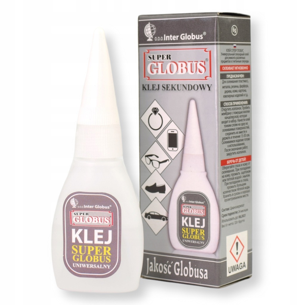 Super klej glue szybkoschnący mocny trwały 6g - 10915287893 - oficjalne ...