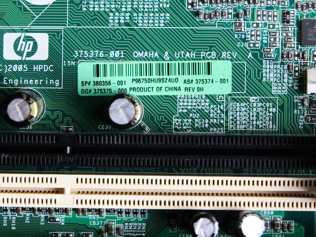 Płyta główna HP DC7600 - 380356-001 375374-001 - 12350455496 ...