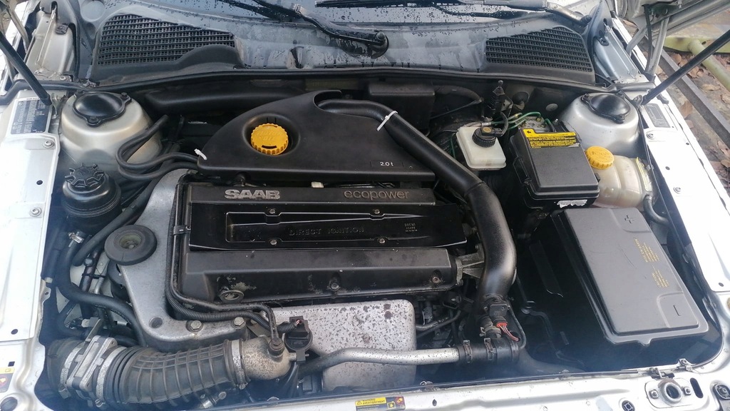 Saab 9-3 9-5 2.0t B205 silnik kompletny 250.000 km - 11426801289 ...