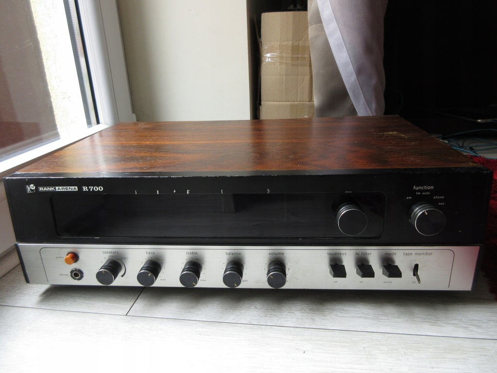 WZMACNIACZ RADIO RANK ARENA R700 UNIKAT LATA 70" - 15223809617 ...