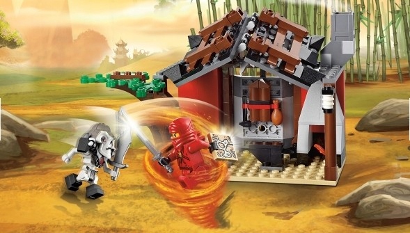 LEGO NINJAGO 2508 Kuźnia Blacksmith Shop KAI NOWE - 8385373637 ...