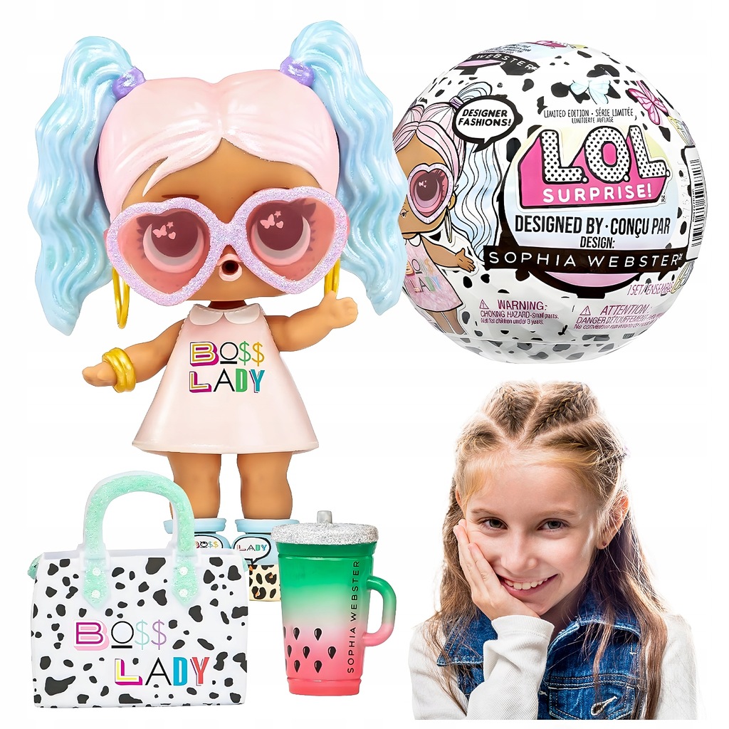 LOL SURPRISE LALKA NIESPODZIANKA SOPHIA WEBSTER BOSS LADY KULA DLA ...