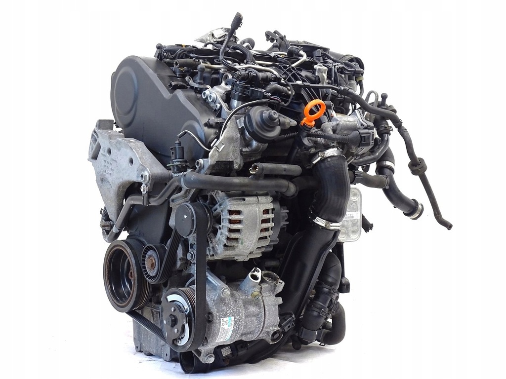 SILNIK SŁUPEK 2.0 TDI CFF CFFB AUDI A3 8P LIFT VW SCIROCCO FILM Z PRACY ...