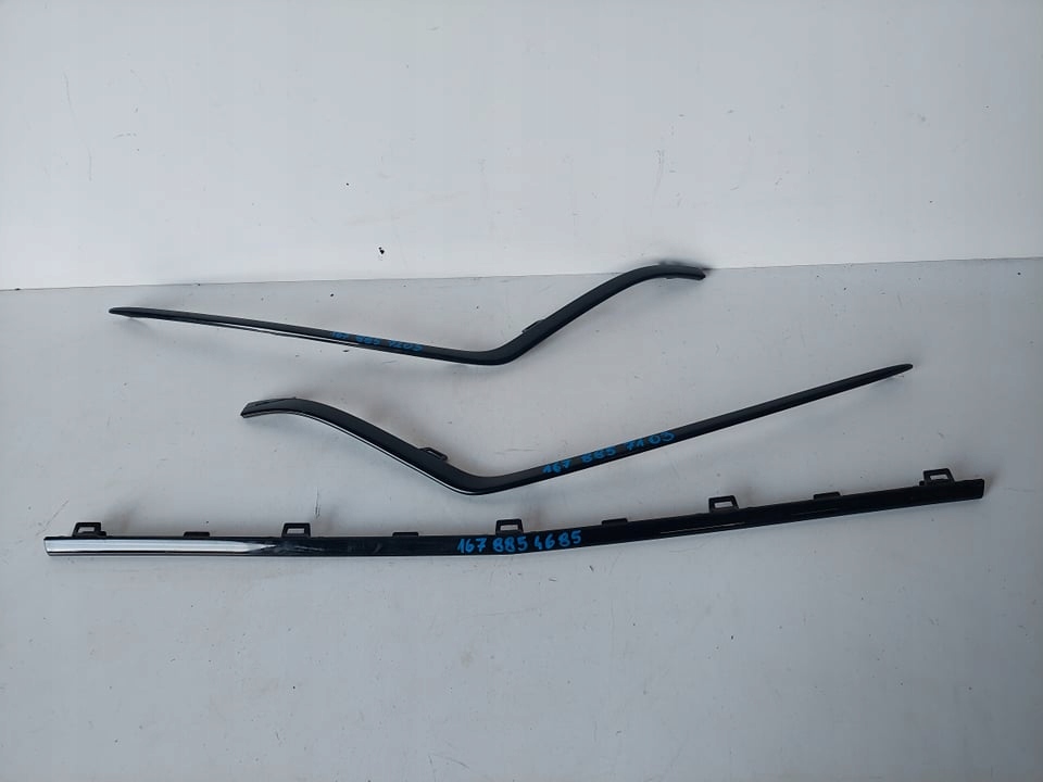 MERCEDES GLE W167 AMG LISTWA ZDERZAKA PRZÓD KPL - 11363487795 ...