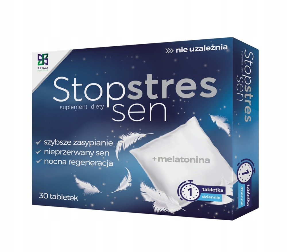 STOPSTRES SEN + MELATONINA 30 TAB PRIMA PHARMA - 17312389750 ...