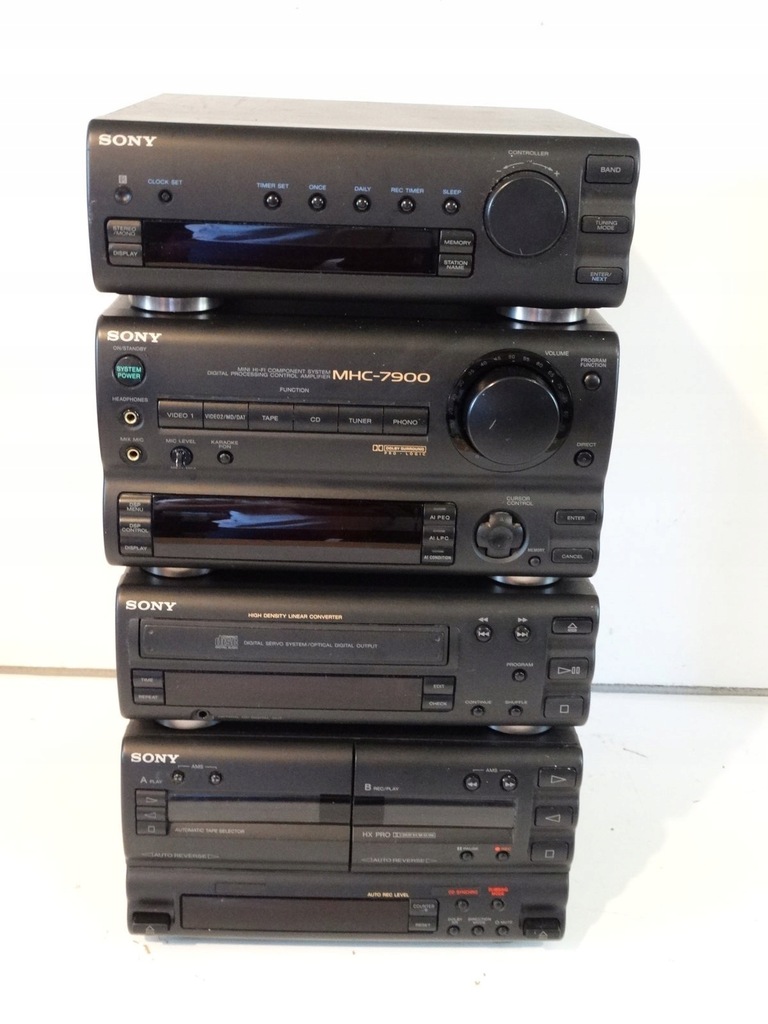 SONY MHC-7900 - WIEŻA STEREO - - 12287879179 - oficjalne archiwum Allegro