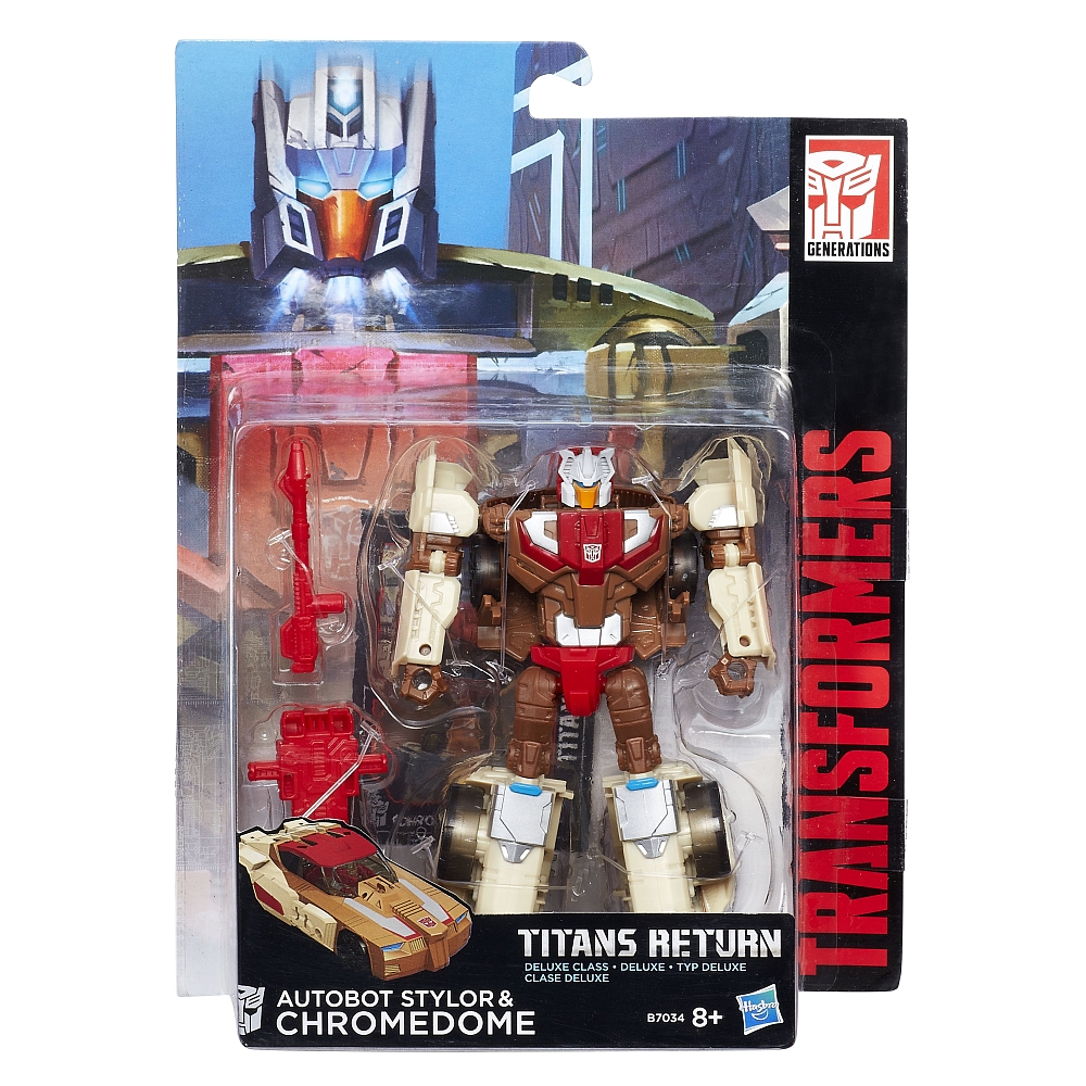 TRANSFORMERS CHROMEDOME STYLOR TITANS HASBRO B7034 - 7207817639 ...