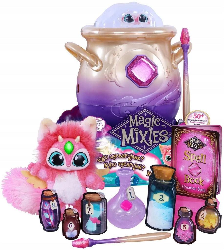 My Magic Mixies Magiczny Kociołek Różowy 14651 - 12986215731 ...