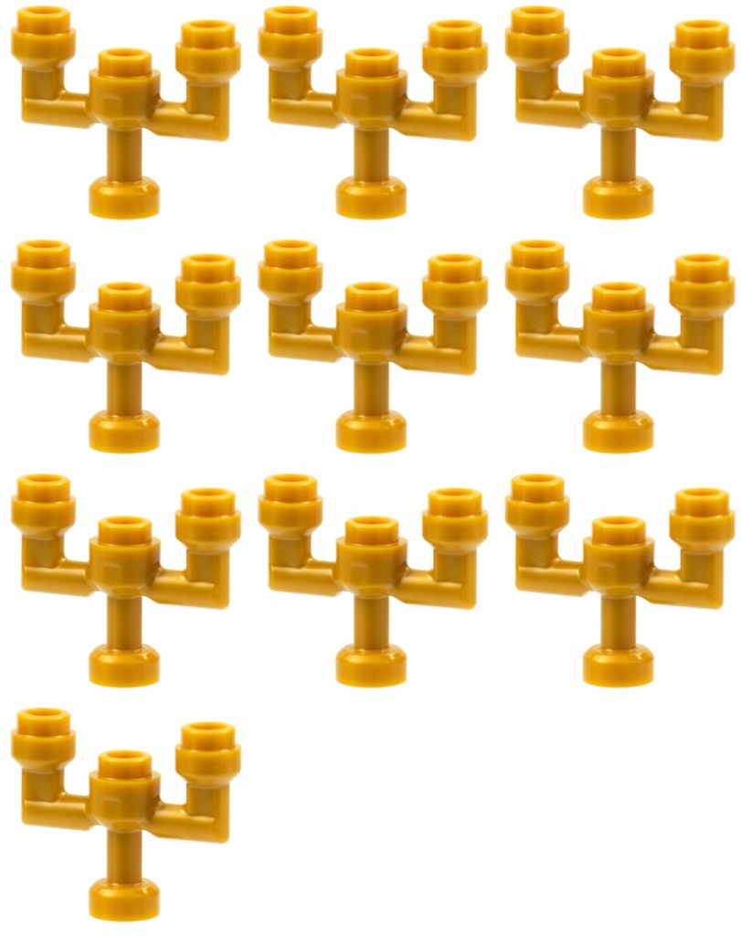 LEGO 73117 Świecznik Pearl Gold 10szt. NOWE - 14209602913 - oficjalne ...